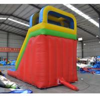 China Optional Sizes Bouncy Castle with Slide and Pool Inflatable Bouncing Castles for sale