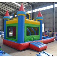 China Customizable Inflatable Castle Slide Combo PVC Large Commercial Bounce House Slide for sale