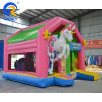 China EN71/CE Certified PVC Commercial Jumping Castle Bouncy Castle Combo Unicorn Inflatable for sale