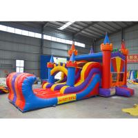 China Inflatable Bouncy Castle Jumping Bouncer House with Dry or Wet Slide and Features PORTABLE for sale