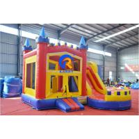 China Crossover Commercial Colorful Bounce House with Slide and Accessories CE Blower Repair for sale