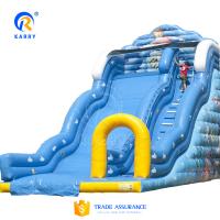 China Super Wide Inflatable Dry Slide for Kids EN71/EN14960/CE Certified Repair Kit Included for sale