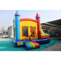 China Unisex Inflatable Bouncer Slide Combo Colorful Castle Bounce House for Outdoor Party for sale