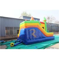 China Unisex Inflatable Bouncer Slide Combo Colorful Castle Bounce House for Outdoor Party for sale