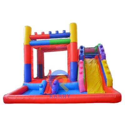 China Jumping Inflatable Bounce House/Bouncy Castle With Slide for Kids 14 Years up PORTABLE for sale