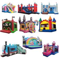 China PORTABLE Superhero Spider Man Inflatable Bounce House With Slide for Kids Playground for sale