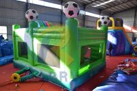China Customized Logo Acceptable Inflatable Air Trampoline Park for Outdoor Playground for sale