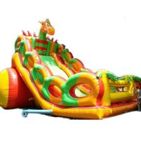 China Stimulating Inflatable Water Slide for Adults and Kids Large Commercial Bounce Slide for sale