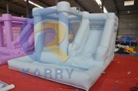 China Shipping way By sea/ by air Wedding Decoration Inflatable Bounce House with Slide for sale