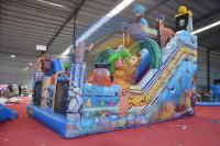 China PVC Commercial Inflatable Bouncy Castle Slide Fun City Jumper for Kids and Adults for sale