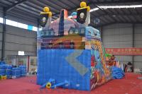 China PVC Commercial Inflatable Bouncy Castle Slide Fun City Jumper for Kids and Adults for sale