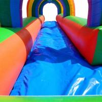 China Unisex 22ft Colorful Volcano Water Slide for Kids and Adults By Sea/Air Shipping Unisex for sale