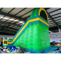 China Football Slide Commercial Inflatable Wet Dry Slide for Kids' Outdoor or Indoor Play for sale