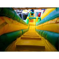 China Football Slide Commercial Inflatable Wet Dry Slide for Kids' Outdoor or Indoor Play for sale