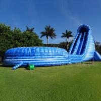 China Thrill of a Lifetime with Our 32ft Tall Cyclone Inflatable Pool Slide for sale