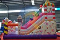 China Inflatable Castle Bounce House Water Slide Combo Customized for Children's Play for sale