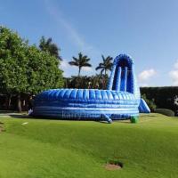 China Thrill of a Lifetime with Our 32ft Tall Cyclone Inflatable Pool Slide for sale