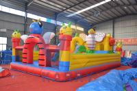 China EN71/CE Certified Large Jumping Castle Insect Paradise Bounce House for Play Park for sale