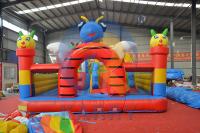 China EN71/CE Certified Large Jumping Castle Insect Paradise Bounce House for Play Park for sale