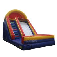 China Children's Rock Climbing Competitive Game Double Slide Inflatable Water Slide for Kids for sale