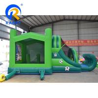 China Inflatable Football Game Bouncer Combo for Kids Events Castle Slide and Repair Kits for sale