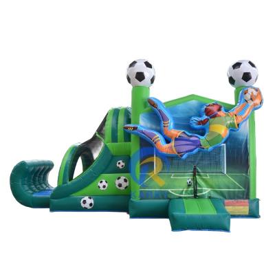 China Commercial Grade Inflatable Bounce House With Slide for Youth and Kids Customizable for sale