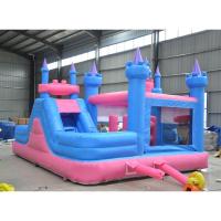 China Jumping Inflatable Combo Jumper Castle Cartoon Fairy Princess Bounce House with Slide for sale