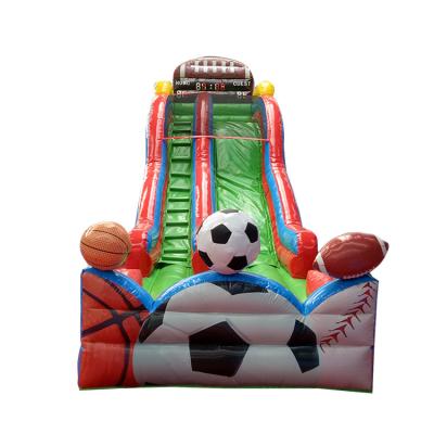 China Commercial Inflatable Basketball Sport Games Water Pool Slide for Kids and Adults for sale