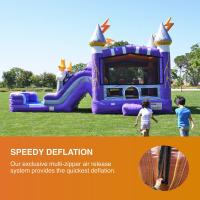 China Thunder Water Slide and Purple Bounce House Repair Kits Included for Easy Maintenance for sale