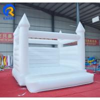 China Commercial Grade White Inflatable Bounce House for Toddler Wedding Party PVC Material for sale