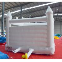 China Commercial Grade White Inflatable Bounce House for Toddler Wedding Party PVC Material for sale