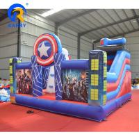 China Customized Size Bouncy House for Kids CH Inflatable Castle 0.55mm PVC Commercial for sale