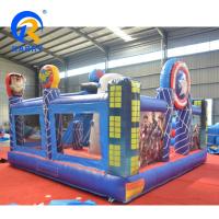 China Customized Size Bouncy House for Kids CH Inflatable Castle 0.55mm PVC Commercial for sale