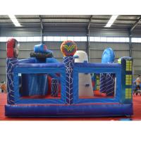 China Customized Size Bouncy House for Kids CH Inflatable Castle 0.55mm PVC Commercial for sale