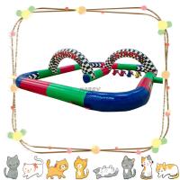 China Outdoor Inflatable Racing Car Slider Dry Slides Castle Bounce House for Children for sale