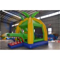 China Kids' Inflatable Bouncer Slide Combo Small Jungle Crocodile Castle with Funny Slide for sale