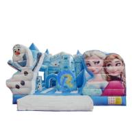 China Jumping Castle Adventure Commercial Inflatable Frozen Bouncy House for Rental for sale