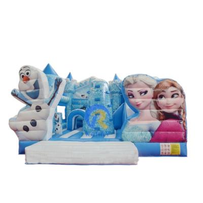 China Jumping Castle Adventure Commercial Inflatable Frozen Bouncy House for Rental for sale