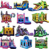 China Kids' Favorite Superhero Red Spider Man Inflatable Bounce House Combo with Slide for sale