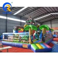 China 0.55mm PVC Tarpaulin Inflatable Bouncy Castle Mine/Craft Fun Park for Children's Play for sale