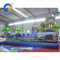 China 0.55mm PVC Tarpaulin Inflatable Bouncy Castle Mine/Craft Fun Park for Children's Play for sale