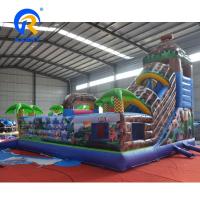 China 0.55mm PVC Tarpaulin Inflatable Bouncy Castle Mine/Craft Fun Park for Children's Play for sale