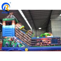 China 0.55mm PVC Tarpaulin Inflatable Bouncy Castle Mine/Craft Fun Park for Children's Play for sale