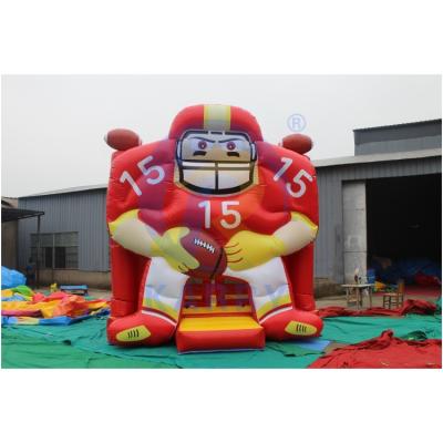 China EN71/CE Certified Inflatable Castle Jumper for Kids Football Goalkeeping Party Rentals for sale