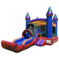 China EN71/CE Certified Moonwalk Adult Inflatable Bounce House Combo for Outdoor Activities for sale