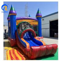 China Outdoor Inflatable Bouncy Castle Moonwalk for Children's Entertainment Rental for sale