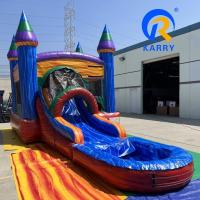 China Outdoor Inflatable Bouncy Castle Moonwalk for Children's Entertainment Rental for sale