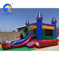China Outdoor Inflatable Bouncy Castle Moonwalk for Children's Entertainment Rental for sale