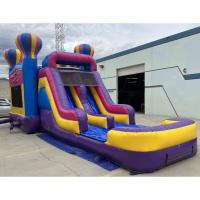 China Customizable PVC Inflatable Bouncer Jumping Bouncy Castle Slide for Amusement Park for sale