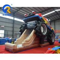 China CE Blower and Repair Kit Included Popular Design PVC Inflatable Bounce House with Slide for sale